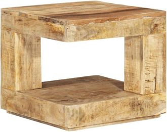 vidaXL Table basse 45x45x40 cm Bois de manguier massif vidaXL