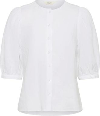 Part Two Femme, Blouses et Chemises, Blanc, Taille: 40 FR Blouses