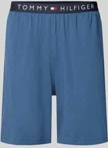 Tommy Hilfiger Regular Fit Sweatshorts aus Baumwoll-Mix