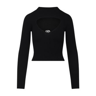 Diesel Stylisches M-Olina Top f&uuml;r Frauen - - Tops - Damen - Schwarzk - L