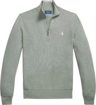 Polo Ralph Lauren Homme, Pulls, Vert, Taille: XS Pull en coton texturé façon nid dabeilles