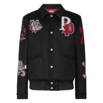 Philipp Plein Herren, Jacken, Schwarzk, XLGr&ouml;&szlig;e