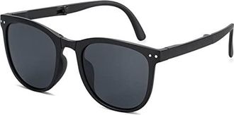 Generic Lunettes de soleil polarisées pliantes pour hommes et femmes lunettes de soleil pour vacances en plein air (couleur : B, taille : moyen) 2026, a, Tail