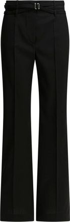 Sportmax Femme, Pantalons, Noir, Taille: 38 FR Spxcera Flared Pantalons
