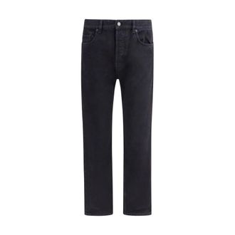Saint Laurent Lange Mick Jeans - - Jeans - Herren - Schwarzk - W33