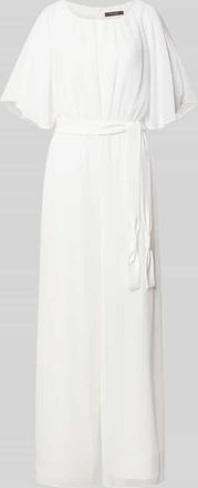 Vera Mont Jumpsuit aus flie&szlig;endem Stoff mit Bindeg&uuml;rtel