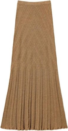 Twinset Femme, Jupes, Beige, Taille: 36 FR Maxi Skirt