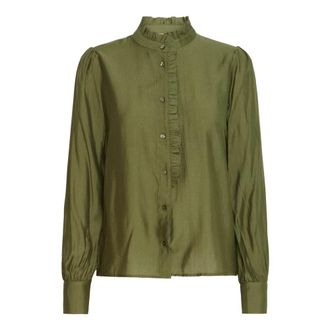 Ichi Ihkarlani SH Bluse 20121887 - - Blouses & Shirts - Damen - Gr&uuml;n - L