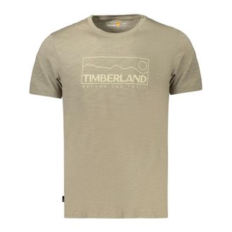 Timberland Homme, Tops, Vert, Taille: 3XL T-shirt &agrave; manches courtes