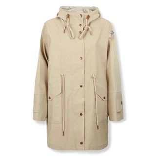 Moncler Parka - - Coats - Damen - Beige - ONE SIZE