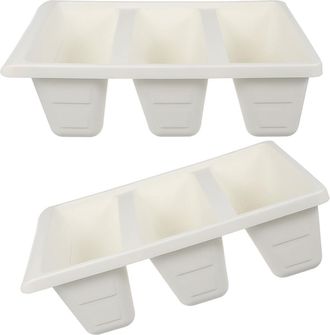 Garneck 2 St&uuml;ck Schuhregal aus Pp Material Freistehend Platzsparend Schuhorganizer f&uuml;r Eingangsbereich Wohnzimmer Stapelbar