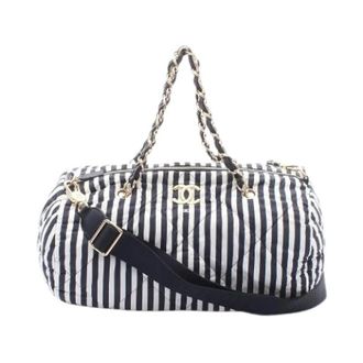 Chanel Pre-owned Coco Mark Nylon Leather 2way Handbag - - Pre-owned - Damen - Mehrfarbig - ONE SIZE