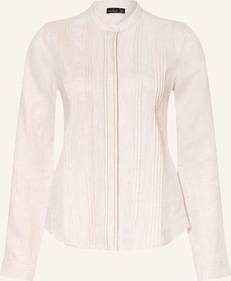 van Laack Van Laack Leinenbluse Vl-Ikem-Svpbk Mit Schmucksteinen beige
