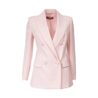 Max Mara Femme, Vestes, Rose, Taille: 38 FR Blazer sfiancato