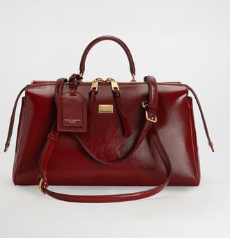 Dolce & Gabbana Vittoria Handbag - Frau Schulter- Und Umh&auml;ngetaschen Red Onesize