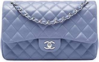 Chanel Pre-owned Sac Bandouli&egrave;re Double Flap - Femme - Pre-owned - Violet - Taille: ONE Size