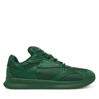 Tommy Hilfiger Sneakers Tommy Hilfiger Lightweight Runner Monocolor FM0FM05928 Gr&uuml;n