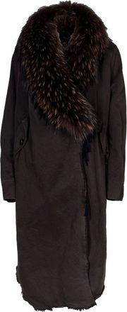 Bazar Deluxe Femme, Manteaux, Brun, Taille: 38 FR Parka