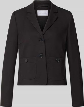 More & More Blazer aus Viskose-Mix mit Reverskragen