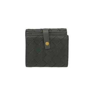 Bottega Veneta Pre-owned Leather Wallet - - Pre-owned - Damen - Grau - ONE SIZE