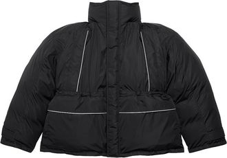 Balenciaga Kurzer Mantel - Schwarz