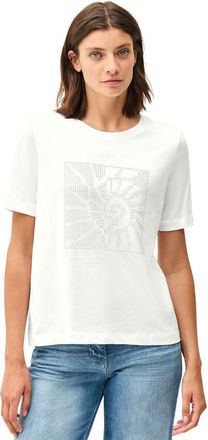 Cecil Damen Shirt mit Schmucksteinen