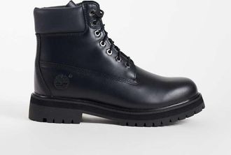 Timberland 6-Inch Schn&uuml;rstiefel wasserdicht in Schwarz