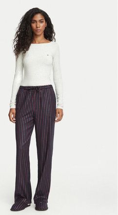 Tommy Hilfiger Pyjama UW0UW06605 Hellgrau Regular Fit