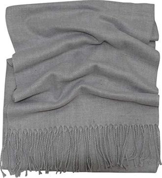 CJ Apparel Écharpe en maille de couleur vive pour homme NOUVEAU - Gris - taille unique