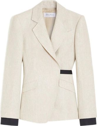 Max Mara Femme, Vestes, Beige, Taille: 38 FR Blazers