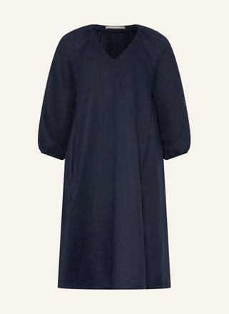 (The Mercer) N.Y. (The Mercer) N.Y. Leinenkleid Mit 3/4-Arm blau