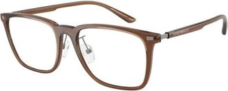 Emporio Armani unisex, Accessoires, Brun, Taille: 55 MM Ea3263D 6282 Lunettes