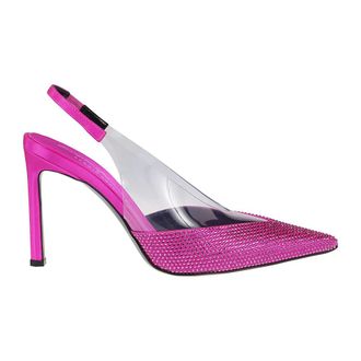 Sergio Rossi Evangelie Slingback High Heel Sandalen - - Shoes - Damen - Rosa - 39 EU