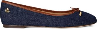 Ralph Lauren Femme, Chaussures, Bleu, Taille: 38 EU Jayna Ballet Flat