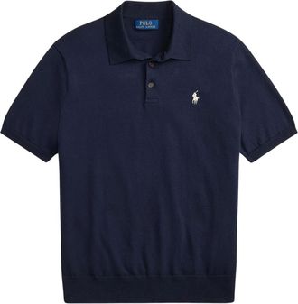 Ralph Lauren Homme, Tops, Bleu, Taille: M Polo Chemises