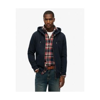 Superdry Sweat &agrave; capuche zipp&eacute; Essential Logo