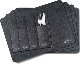 K&auml;fer Patz-Set anthrazit