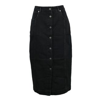 Golden Goose Femme, Jupes, Noir, Taille: 38 FR Christine Denim Skirt