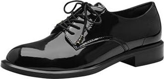 Tamaris Femme 1-23315-43 Tissu Oxford, Imprim&eacute; Noir, 37 EU