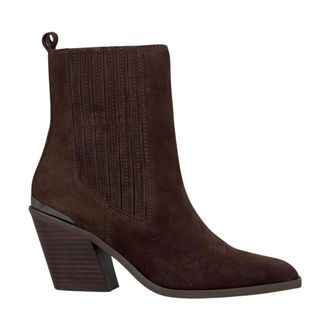 Alma En Pena Metallische Absatz-Stiefelette - - Shoes - Damen - Braun - 38 EU