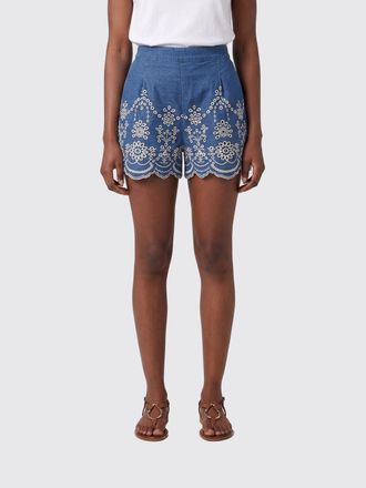 MC2 Saint Barth Short Femme couleur Bleu Azur