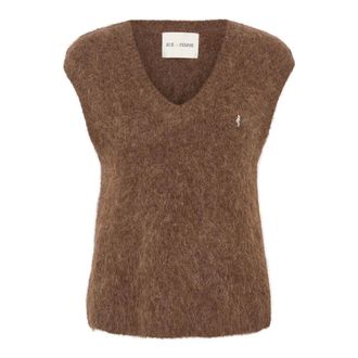 Rue de Femme RUE de Femme - Maille - Femme - Pulls - Brun - Taille: 44 FR