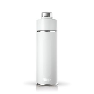 Ninja Thirsti Wasserflasche/Thermobecher to go, 530ml, auslaufsicherer Deckel, f&uuml;r kohlens&auml;urehaltige, hei&szlig;e & kalte Getr&auml;nke, dreifach isolierter Travel Mu