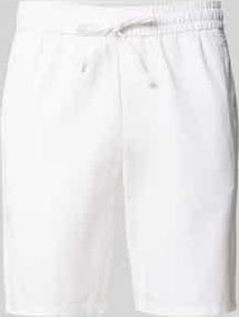 Only & Sons Regular Fit Shorts aus Baumwoll-Leinen-Mix Modell LINUS