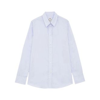 Ines De La Fressange Martin Shirt - - Blouses & Shirts - Damen - Blau - L