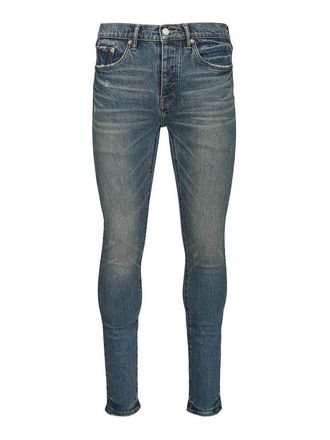 Purple Jean Droit - Bleu