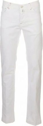 Kiton Homme, Jeans, Blanc, Taille: W34 Jeans Slim-fit
