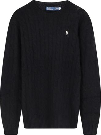 Polo Ralph Lauren Femme, Pulls, Noir, Taille: 40 FR Pull en laine et cachemire