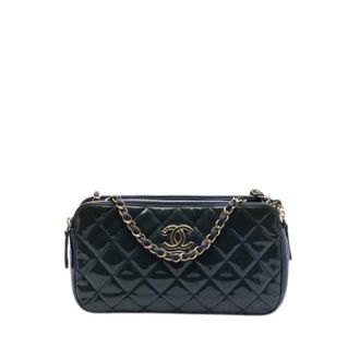 Chanel Pre-owned Vintage Crossbody Bag - - Pre-owned - Damen - Blau - ONE SIZE