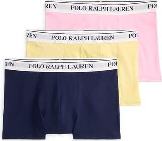 Polo Ralph Lauren Lot de 3 boxers en coton